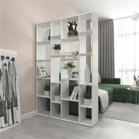 Книжная полка стеллаж для книг и декора этажерка для игрушек на 20 ячеек D 2 продажа цена в