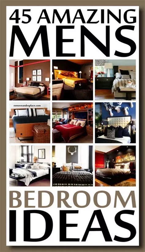 Amazing Men S Bedroom Ideas And Where To Purchase Artofit
