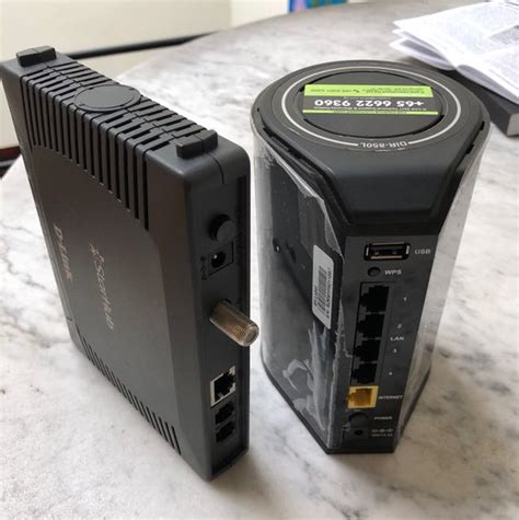 D Link Modem And Router Set Computers Tech Parts Accessories Networking On Carousell