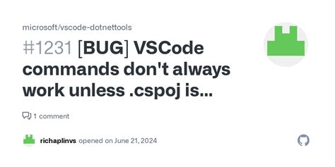 [bug] vscode commands don t always work unless cspoj is selected in