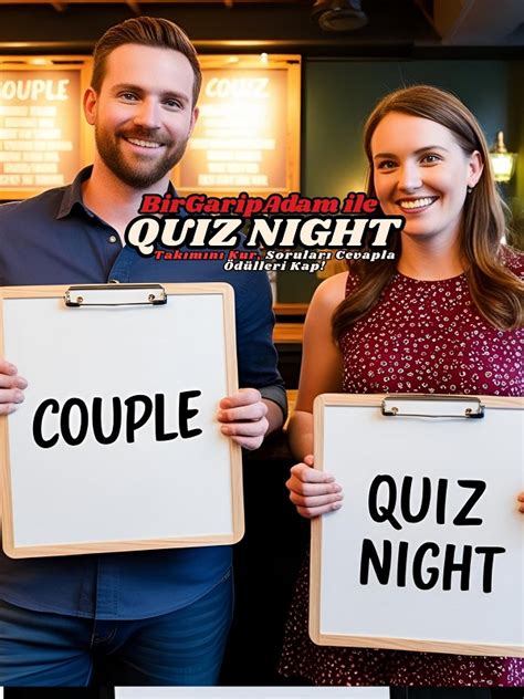 Bir Garip Adam İle Quiz Night Couple Quiz Night biletleri biletinial