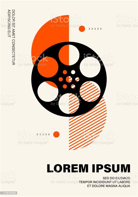 영화 및 영화 포스터 현대 빈티지 복고 스타일 Film Festival에 대한 스톡 벡터 아트 및 기타 이미지 Istock
