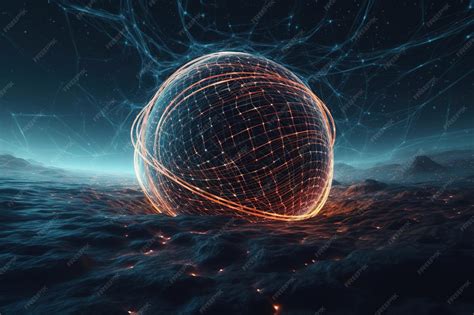 Premium Photo Gravity Planet Earth Gravitational Waves Concept Physical And Technology