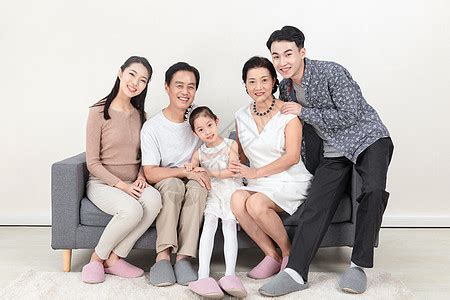 祖孙三代人合影高清图片下载 正版图片501405553 摄图网