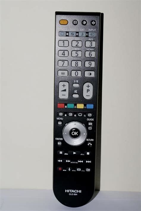 Hitachi Cle 984 Dvd Tv Sat Original Remote Control Uk