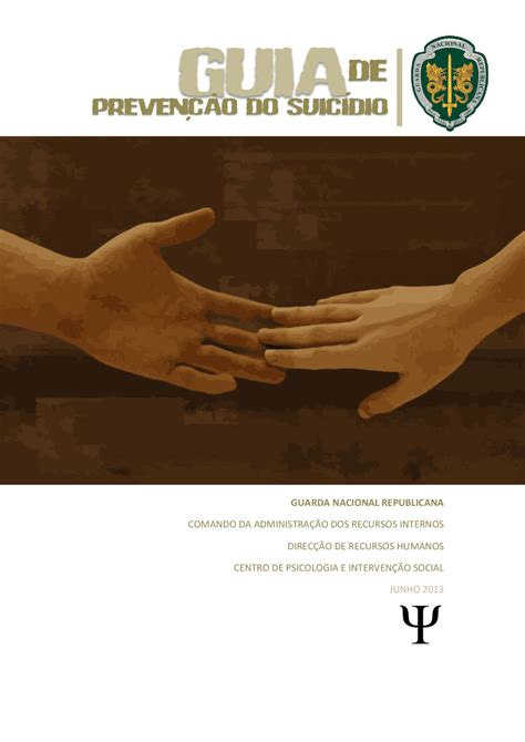 Guia De Prevenção Do Suicídio Exercícios Psicologia Docsity