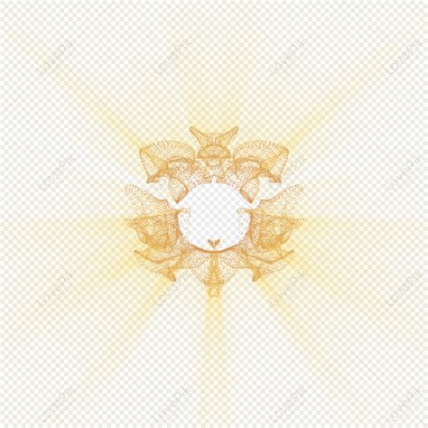 황금 입자 조명 효과 Png 일러스트 무료 다운로드 Lovepik
