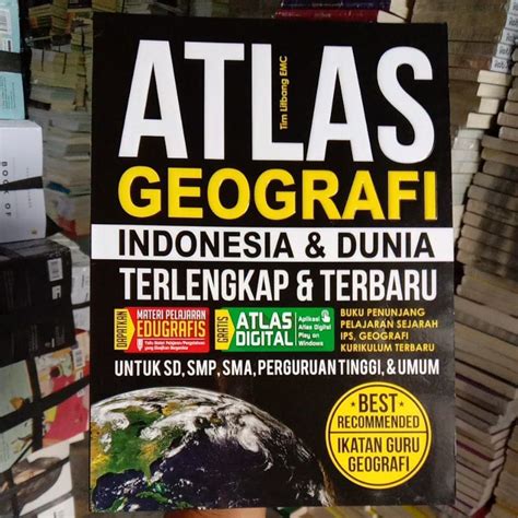Jual Buku Atlas Geografi Indonesia Dan Dunia Terlengkap Dan Terupdate