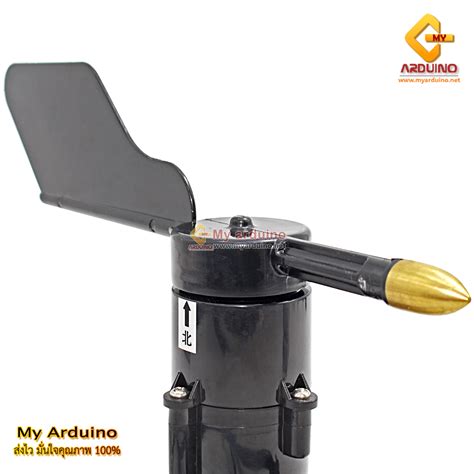 เซ็นเซอร์วัดทิศทางลม Arduino หมุนได้ 360 องศา พลาสติก Wind Direction