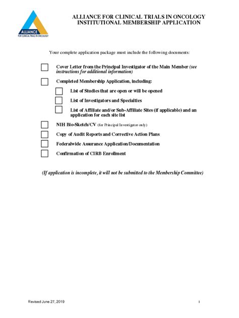 Fillable Online Cto Clinical Trial Centre Initial Application Form Fax