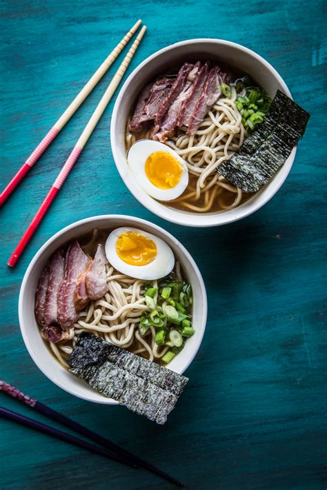 Shoyu Ramen With Homemade Ramen Noodles