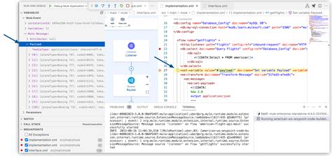 Debugging The American Flights App MuleSoft Documentation