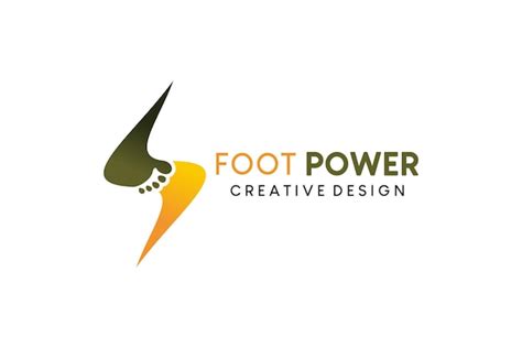 Création De Logo De Soins Des Pieds Et De Thérapie Des Pieds De Santé