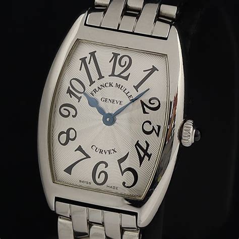 【やや傷や汚れあり】1円 稼動 良品 箱 コマ6 ギャラ付 フランクミュラー カーベックス Ref 1752qz No 5994 Qz