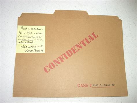 Custom Folders With Authentic Looking Insides
