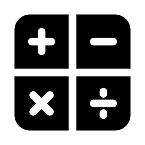 Calculator Icon For Your Website Mobile Presentation And Logo Design