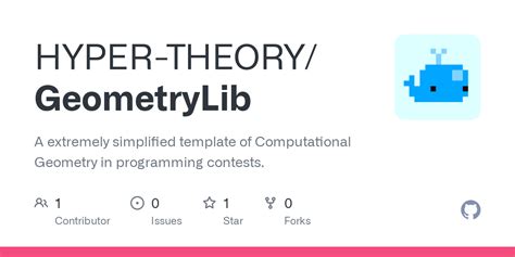 GitHub HYPER THEORY GeometryLib A Extremely Simplified Template Of Computational Geometry In