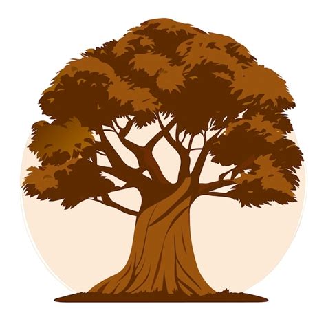 Premium Vector Detailed Isolated Baobab Tree Vector Graphic On A Pure