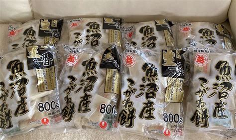 越後生一番 魚沼産こがね餅 800g×8袋 新潟 魚沼 切り餅｜paypayフリマ