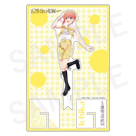 五等分の花嫁∽ クロスアクリルスタンド 中野一花 五等分の花嫁∽ シャフト公式オンラインショップ Shaft Ten