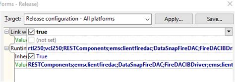 Link With Runtime Package In Delphi Tokyo Stack Overflow