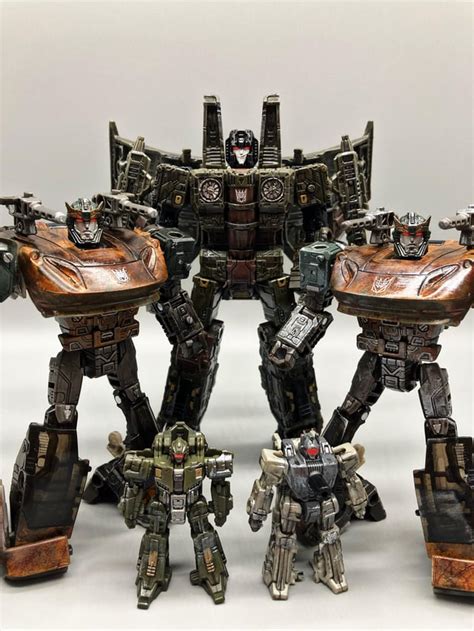Custom Weathered Sparkless Squad Straight From The Sea Of Rust Rtransformers