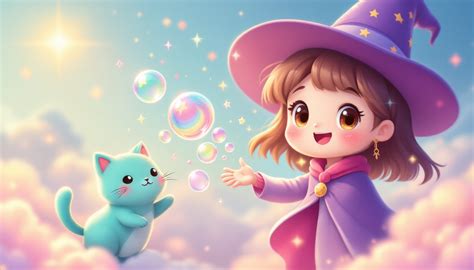 Free Magical Bubble Witch Image Witch Magical Anime Download At