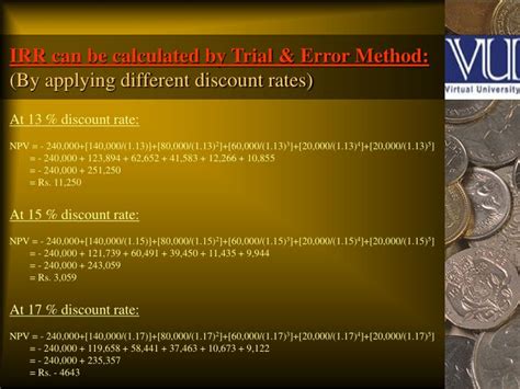 PPT Internal Rate Of Return IRR PowerPoint Presentation ID 1485935