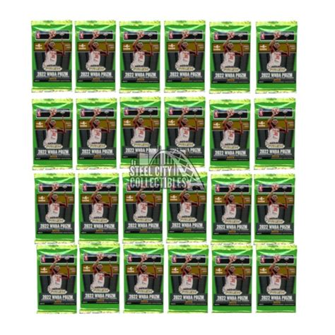 2022 Panini Prizm Wnba Basketball Blaster 24 Pack Lot Steel City