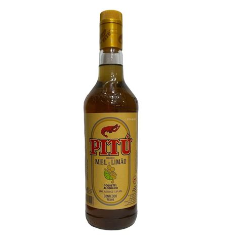 Cachaça Pitú Mel E Limão 965ml Rb Atacadista