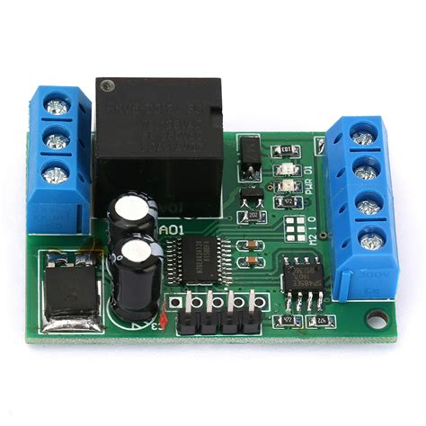 Módulo De Relé Controlador Plc 12 V 1 Canal Rs485 Módulo De Relé
