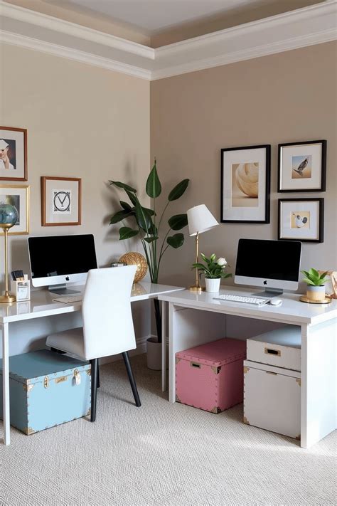 25 Stylish His And Hers Home Office Design Ideas Engineers And