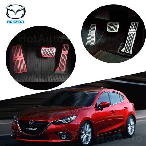 แป้นเหยียบ กันลื่น สำหรับ Mazda Skyactiv Cx3 Cx5 Cx8 Mazda2 3 6