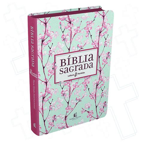 Bíblia NVI Leitura Perfeita Capa Cerejeira Conexão Evangélica