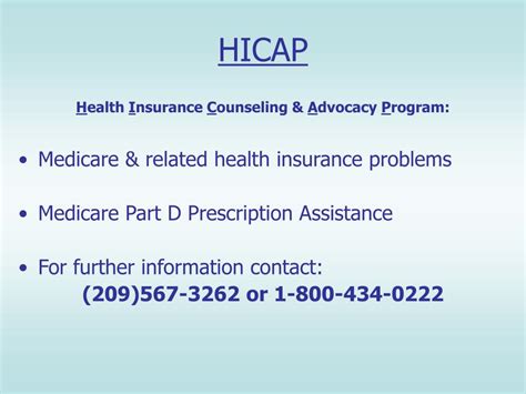 Ppt Hicap Powerpoint Presentation Free Download Id5001280