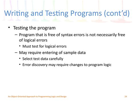 Lecture 1 Overview Of Computer Programmingppt