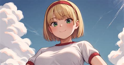 Aiイラスト 赤ブルマ少女2 ゲエリラのイラスト Pixiv