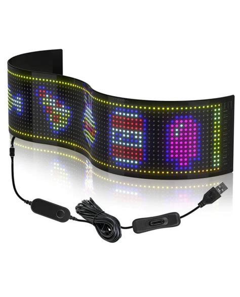 Flexible Pixel RGB LED Matrix Display Panel