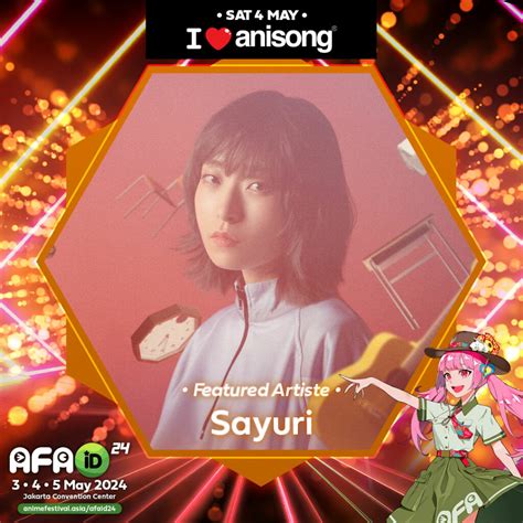Afa Indonesia 2024 Umumkan Penyanyi Sayuri Sebagai Bintang Tamu Titip