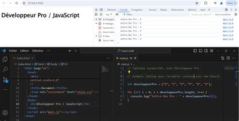 Les Tableaux En Javascript