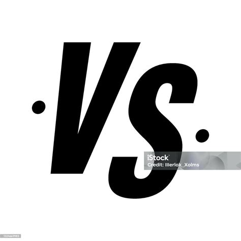 Vs 대 문자 아이콘 세트 전투 요소 대 Vs 문자 기호입니다 전투 대결 함께 스탠드 오프 대 경기 게임 최종 싸움 벡터 그림입니다 개념에 대한 스톡 벡터 아트 및 기타