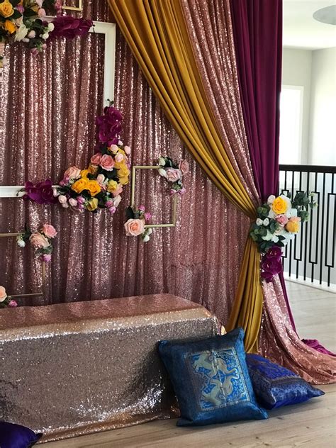 Thiết kế đám cưới low budget simple nikah decoration at home cho ngân