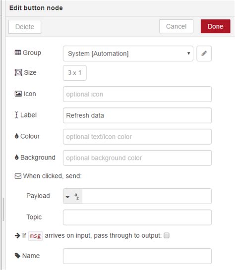 Buttons May Position Incorrectly Issue Node Red Node Red Dashboard Github