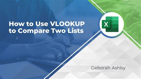How To Use Vlookup To Compare Two Lists Catálogo