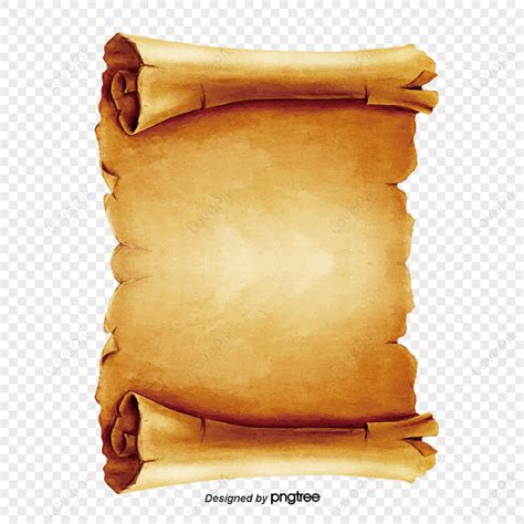 Old Paper Scroll Png