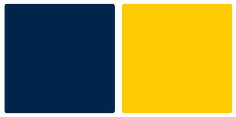 Michigan Wolverines Color Codes Color Codes In Hex Rg