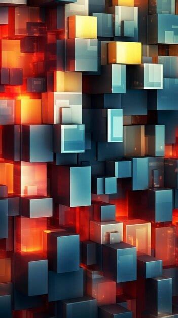 Premium Ai Image Abstract Design With Overlapping Layers And