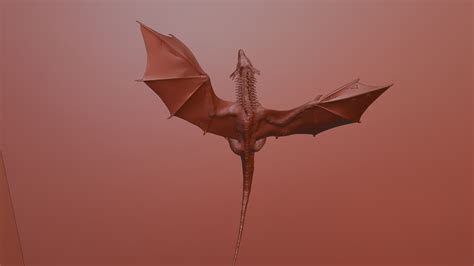 Dragon Meleys House Of Dragon V1 Por Pavel Benes Descargar Modelo Stl