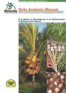 Data Analysis Manual For Coconut Researchers Alliance Bioversity International CIAT