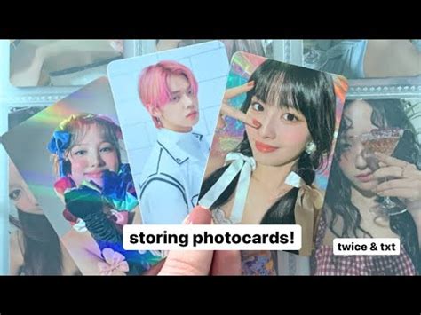 Storing And Organizing Kpop Photocards In My Binder 4 Twice Txt